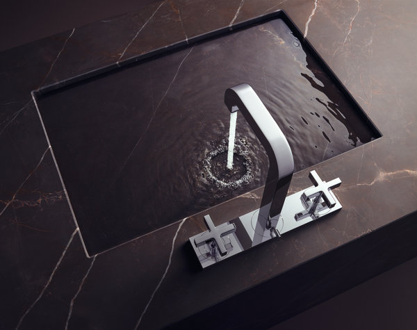 Hansgrohe AXOR Citterio 3-Loch Waschtischarmatur 170