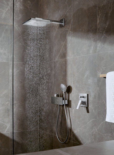 Hansgrohe Raindance E 300 Air 1jet Kopfbrause, mit Brausearm