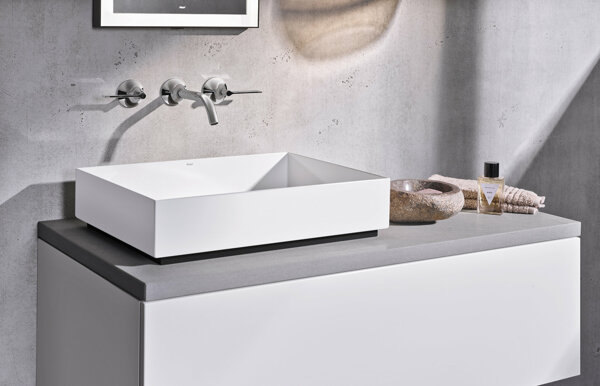 Alape Aufsatzbecken AB.ME500, rechteckig B: 500mm H: 115mm T: 375mm ...