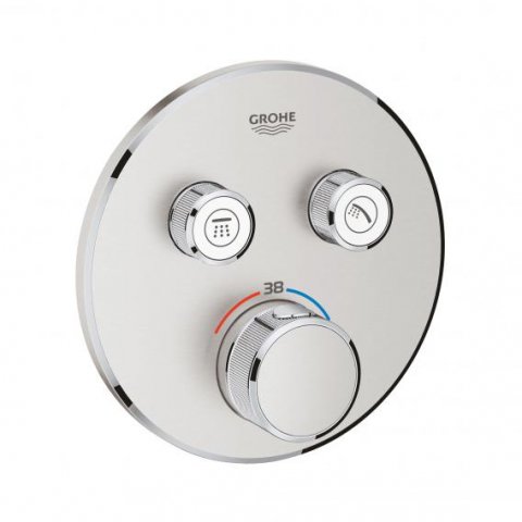 Grohe Grohtherm SmartControl Thermostat mit zwei Absperrventilen