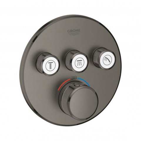 Grohe Grohtherm SmartControl Thermostat mit drei Absperrventilen