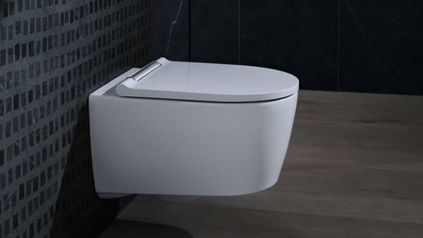 Geberit One Wand-WC Tiefspüler wandhängend, TurboFlush, inkl. WC-Sitz