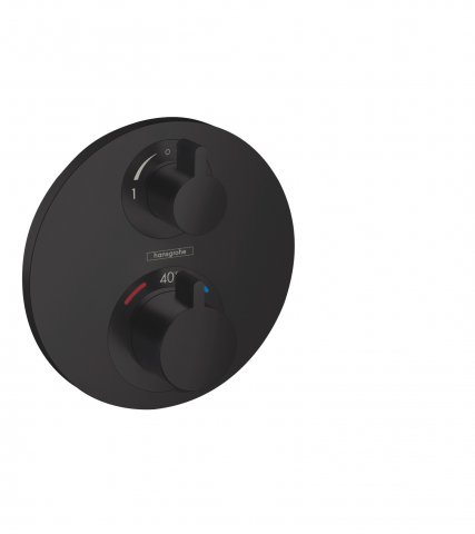 Hansgrohe Shower Tablet Ecostat S Thermostat, Unterputz, 2 Verbraucher