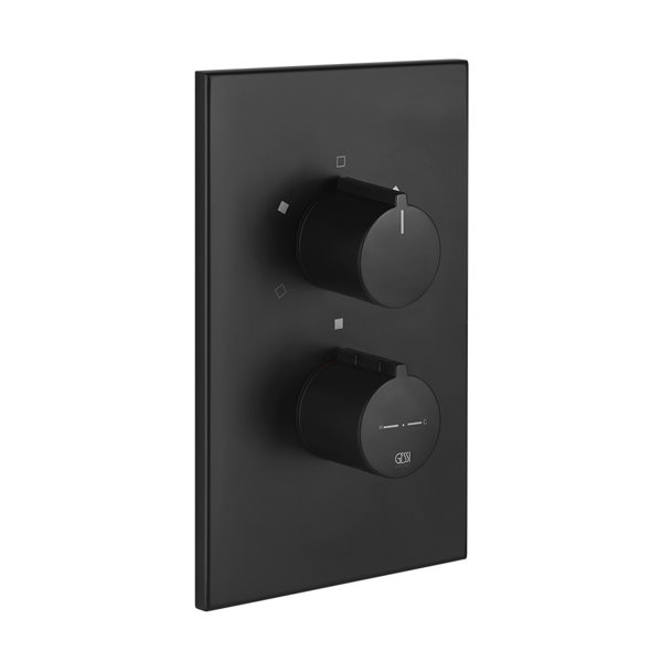 Gessi Emporio Via Tortona Fertigmontageset für UP-Thermostat mit Abspe