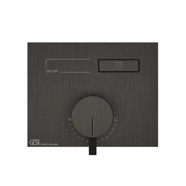 Gessi HI-FI, ready-to-install set for 1/2 concealed single lever mixer ...