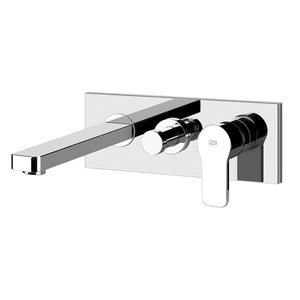 Gessi Emporio Corso Venezia, ready-mount set for single lever bath mixer