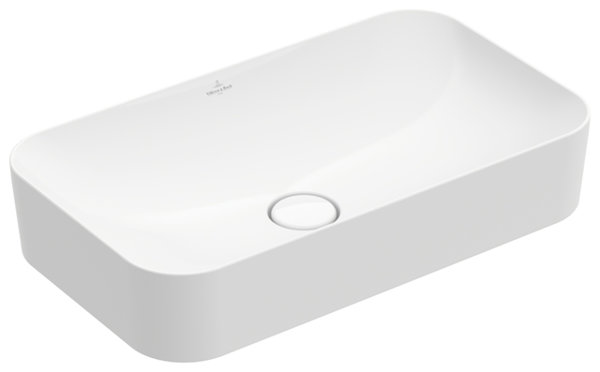 Villeroy und Boch Vasque à poser Finion 414361 600x350mm, sans trop ...