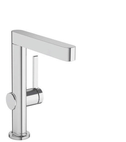 hansgrohe Finoris single-lever basin mixer 230 with swivel spout and ...