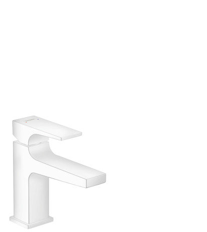 hansgrohe Metropol single-lever basin mixer 100, lever handle, push ...