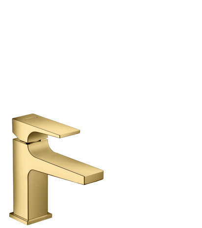 hansgrohe Metropol single-lever basin mixer 100, lever handle, push ...
