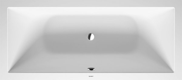 Duravit DuraSquare bathtub 180x80cm, built-in version, with frame, two ...