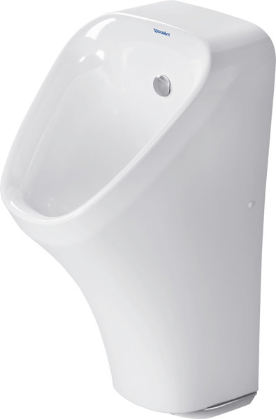 Duravit urinal Durastyle, inlet from behind with flushing nozzle, for ...