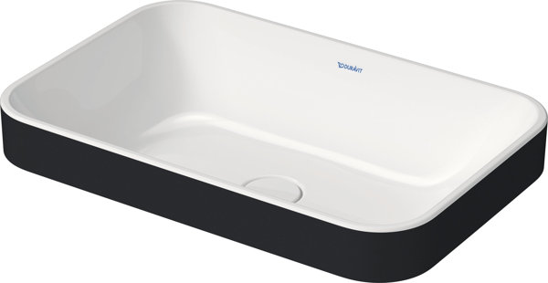 Duravit Happy D.2 Plus Aufsatzbecken, 235960, 600x400 mm, geschliffen,